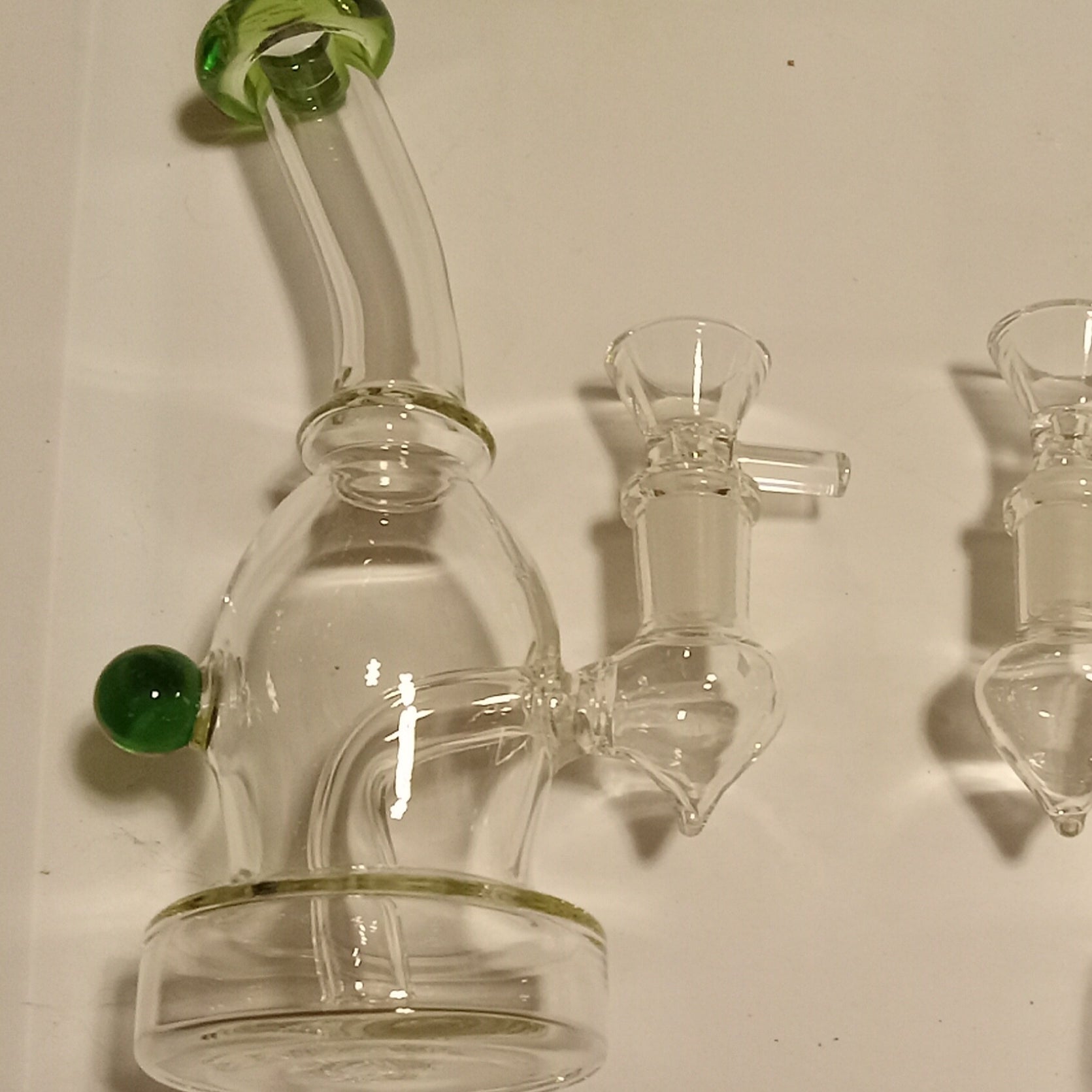 6" Glass Water Rig Various Colors | Nana Bananas